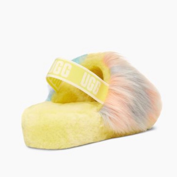 UGG | Shoes | Ugg Fluff Yeah Slide Tie Dye | Poshmark